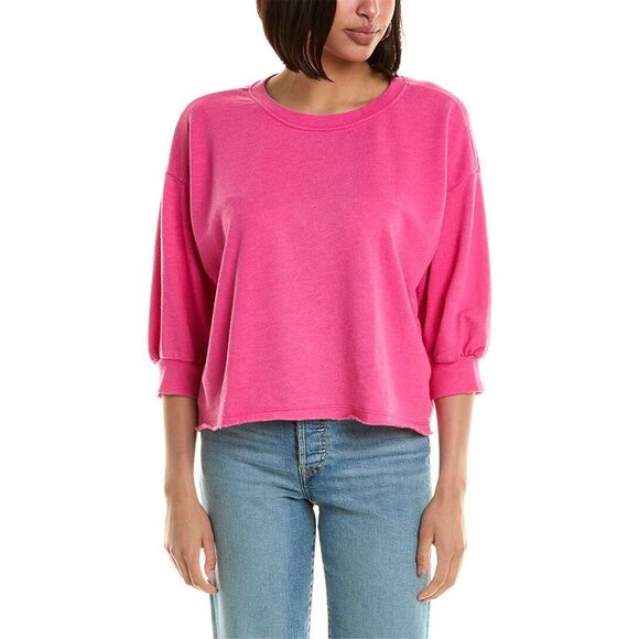 Michael Stars | Tops | Michael Stars Julia Puff Sleeve Pullover | Poshmark